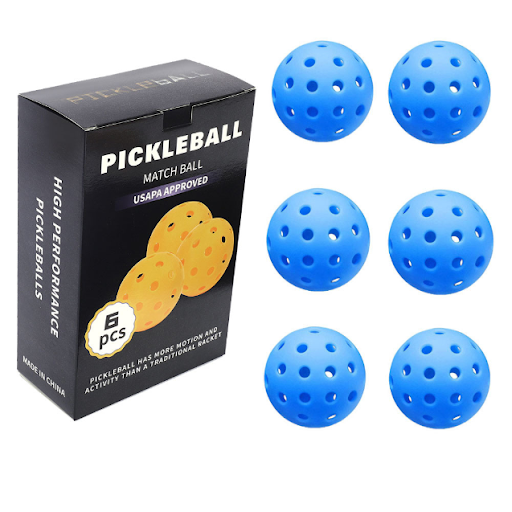 USAPA Approved Pickleballs 40 Holes Outdoor Pickleball Balls High Elasticity & Durable - Zenn Rehab
