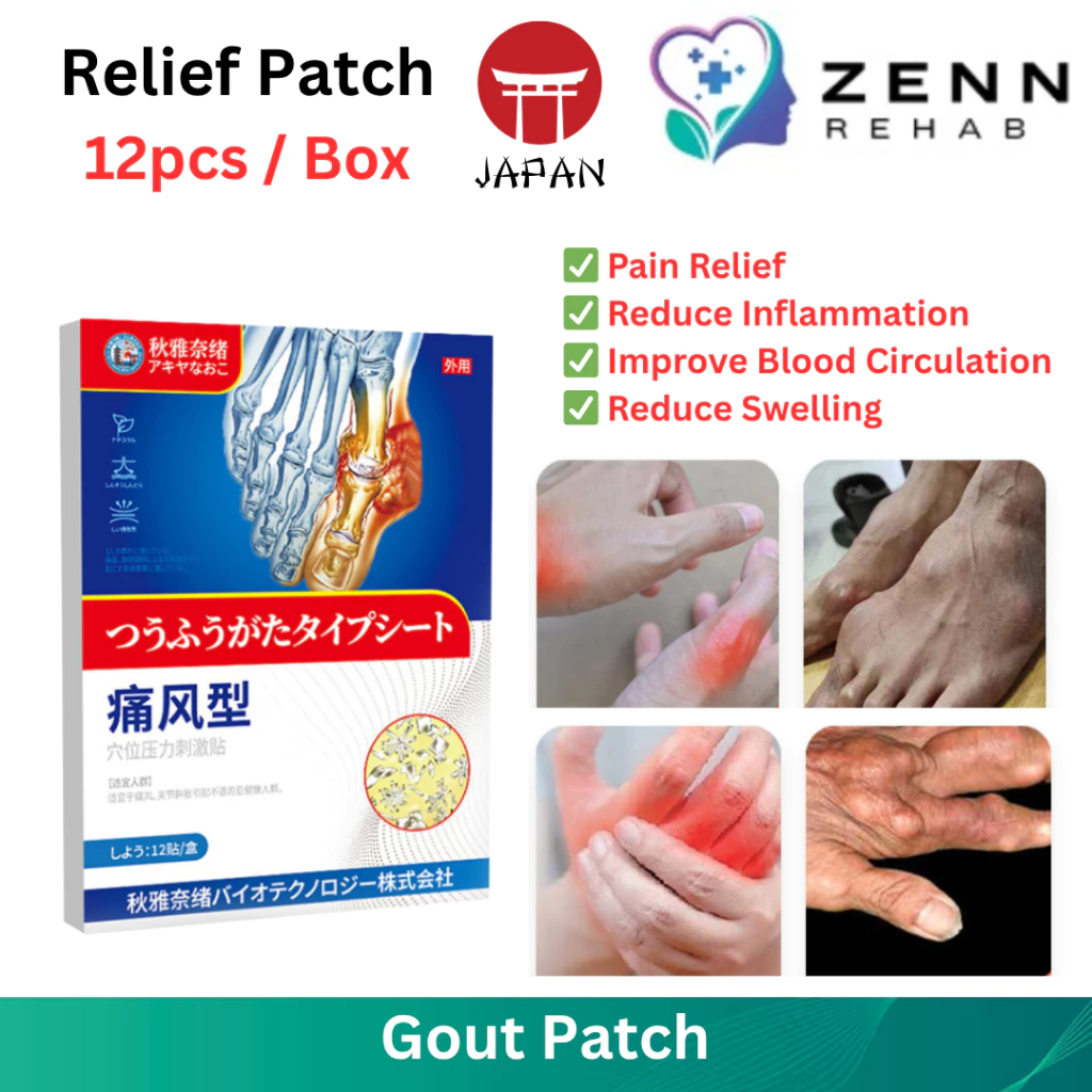 【Gout Patch Relieves】Gout Pain Joint Discomfort Pain Relief Toe Finger ...